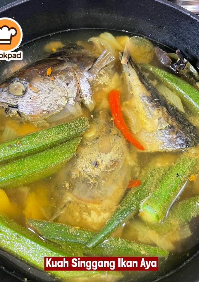 Resipi 👩‍🍳Kuah Singgang Ikan Aya oleh Mahadiah - Cookpad