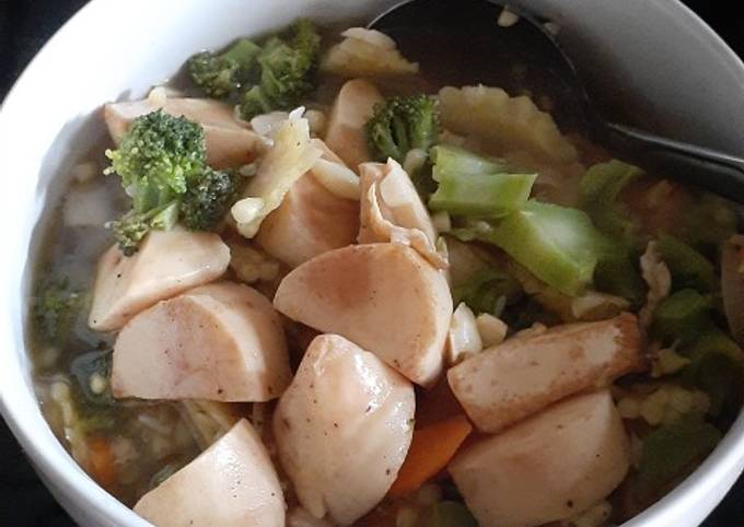 Resep Chicken sapo tahu oleh Frida - Cookpad