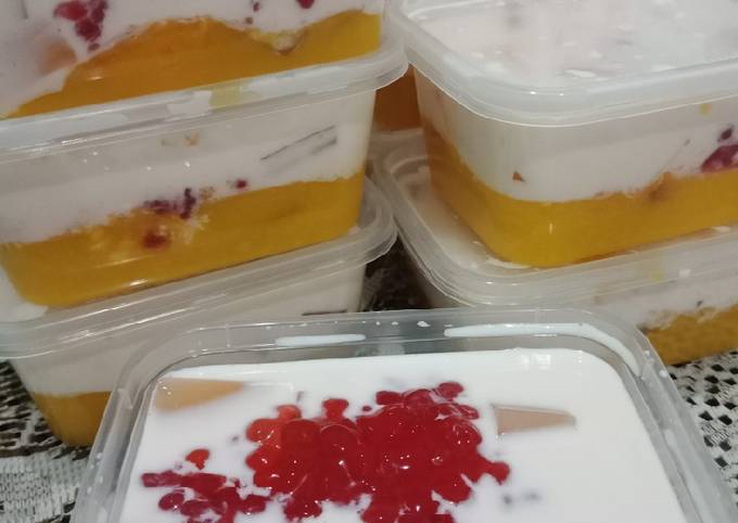 Resep Dessert Mango Sago Oleh Aprilia Safitri Cookpad