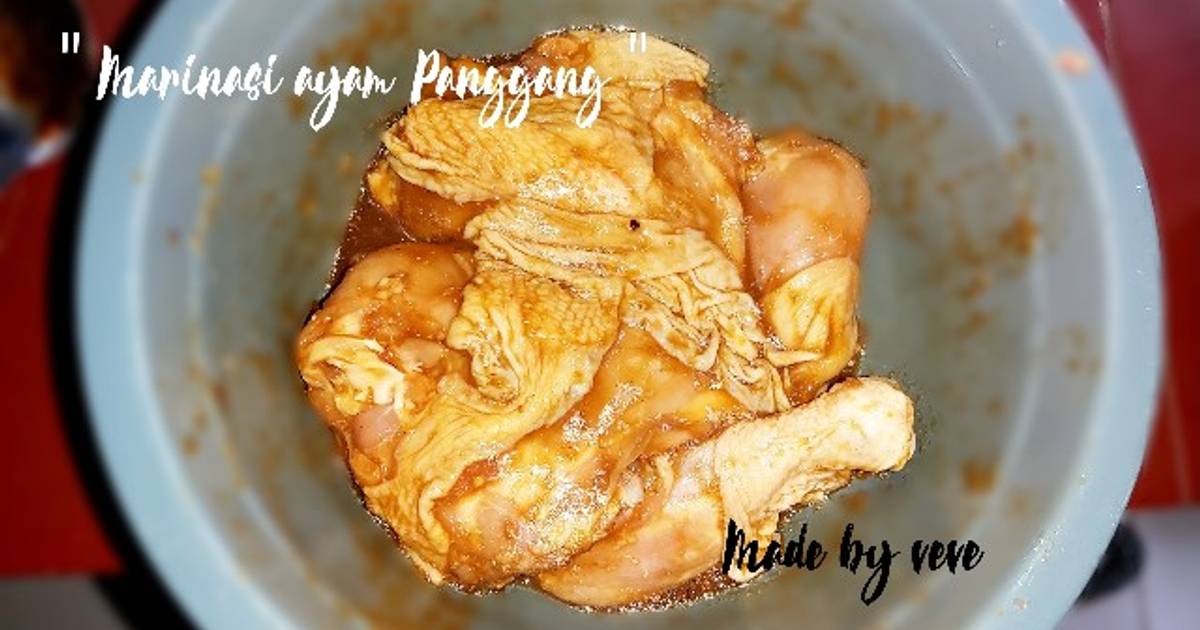 Resep Marinasi Ayam Panggang Oven Oleh Veve Cookpad