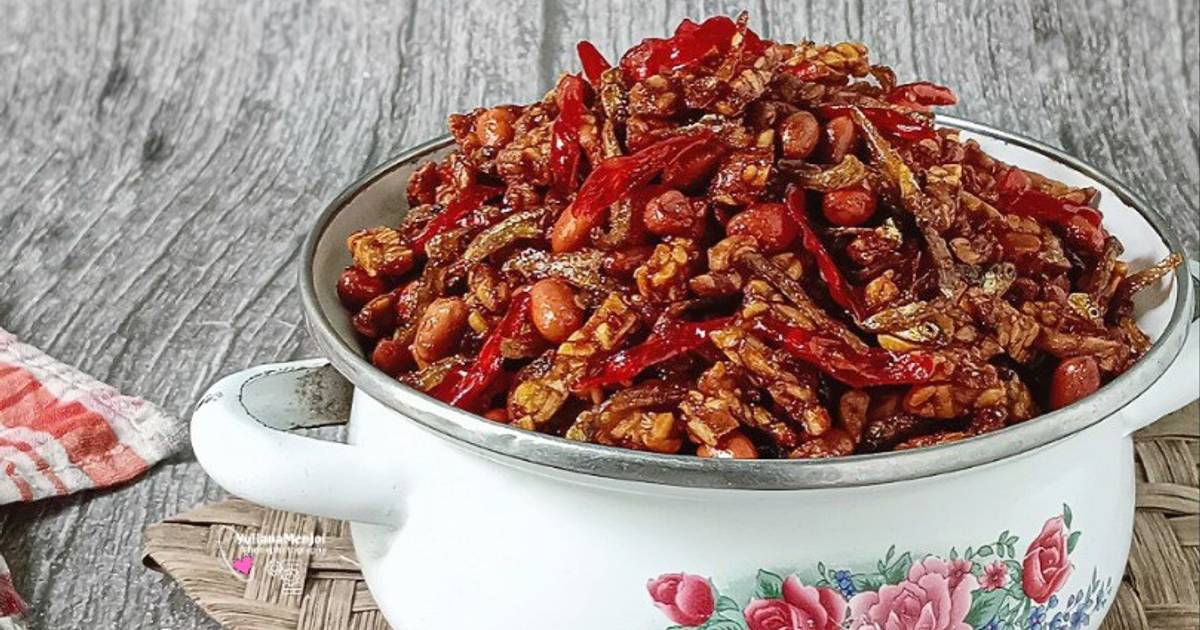 Resep Kering Tempe Teri Kacang renyah tahan lama oleh Yuliana.Menjoi ... Resep Kering Tempe Teri Kacang renyah tahan lama oleh Yuliana.Menjoi ...