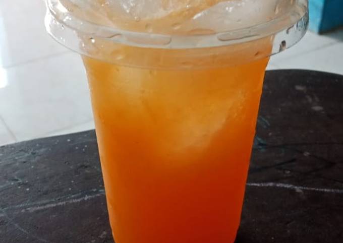 Resep Es jeruk oleh Ayu Citra Dewi - Cookpad