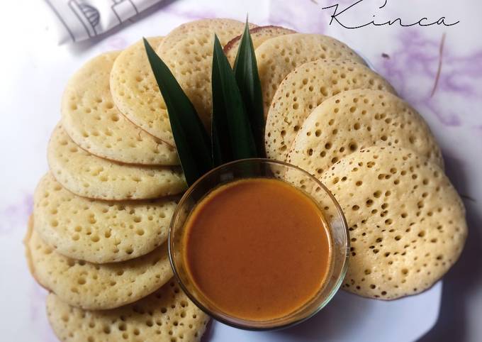 Resep Serabi Kuah Kinca oleh Winniyarti Ummu LaZha - Cookpad