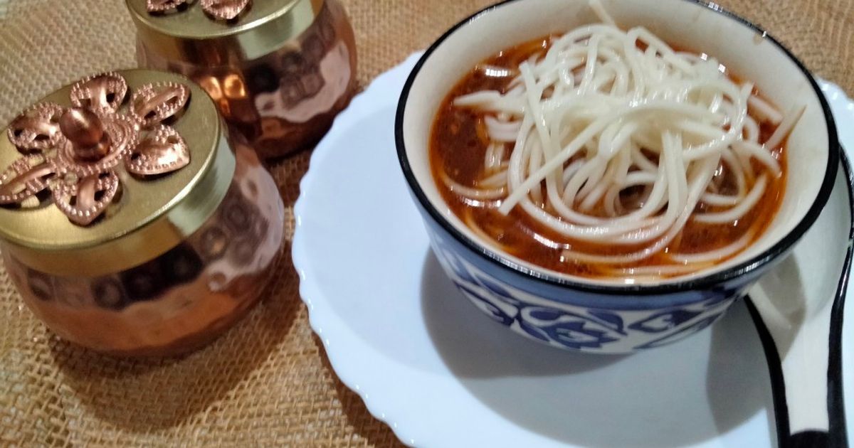 Thukpa Tibetan Noodle Soup Recipe by Kalpana Rai - Cookpad