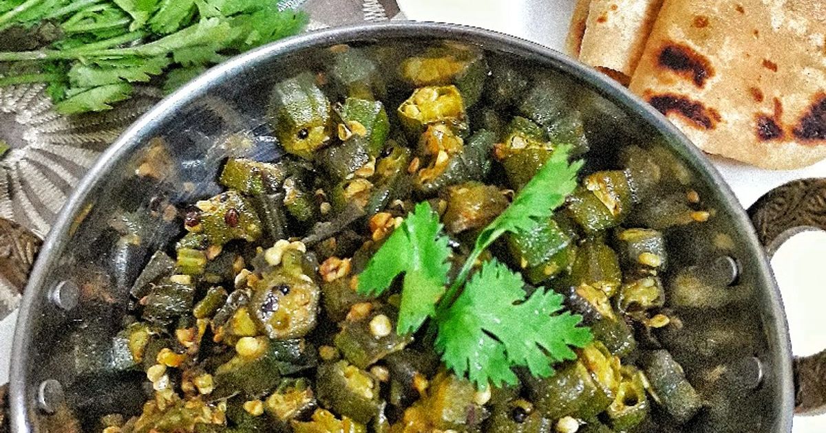 Okra Fry Using Panch Phoran Recipe by Subhadra Arya ...@my_kitchentreasures