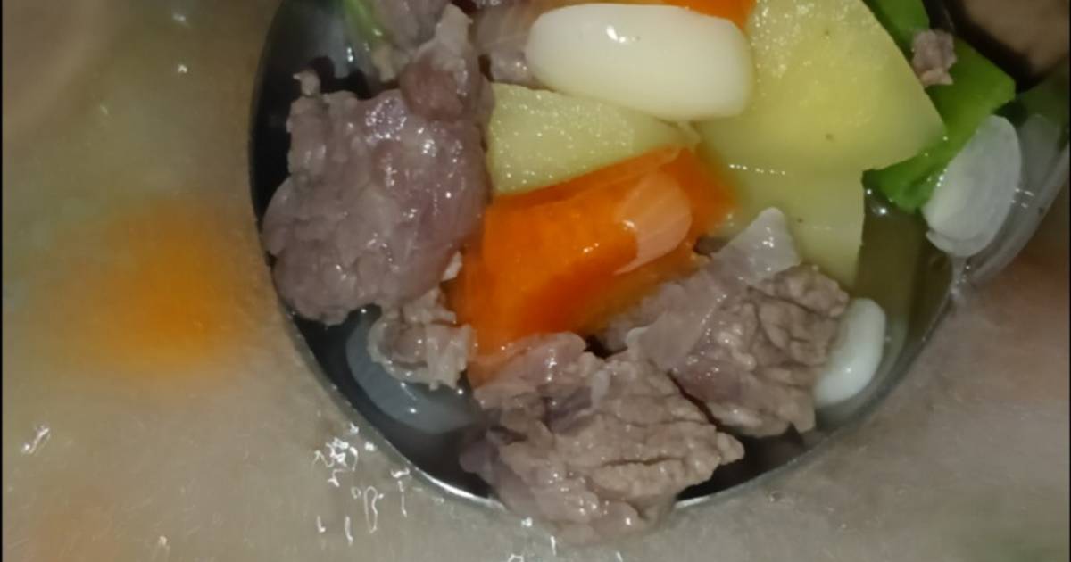 Resep sop daging enak, gurih & mudah: Sajian bergizi!