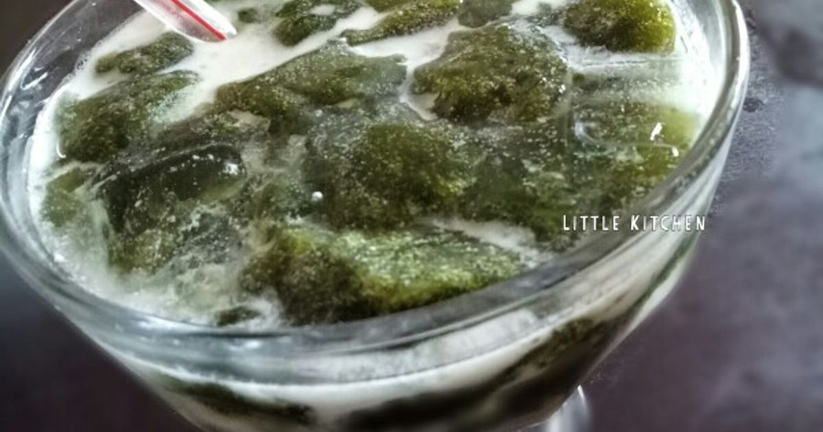 Resep Es Daluman (Es Cincau Hijau) oleh Little Kitchen - Cookpad