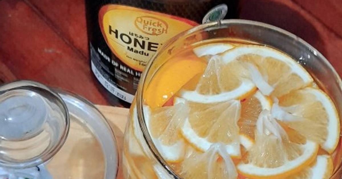 Resep Yuja Cha (Korean Honey Lemon Tea) oleh In_wuland - Cookpad
