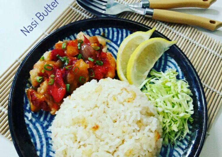 Resep Nasi Butter Bawang Putih oleh Keko Risti - Cookpad