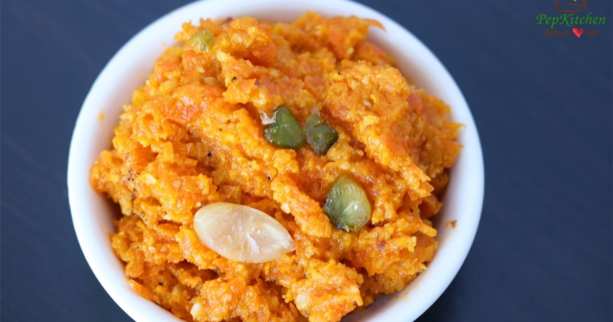 Vegan Carrot Halwa Recipe by Swapna - Cookpad