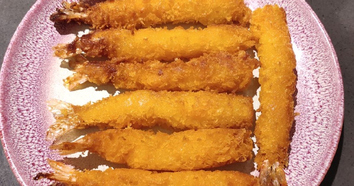 Fried Tiger Prawn Recipe by Meme
