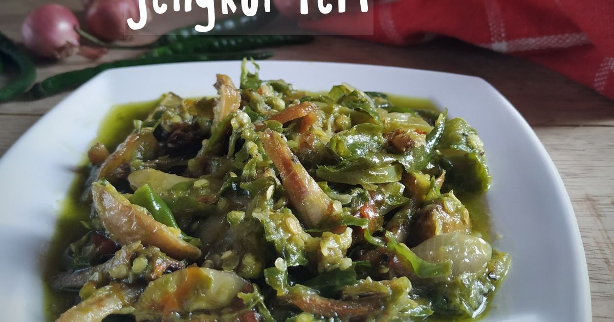 Resep sambel jengkol ijo rumahan enak dan mudah - Cookpad