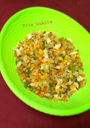 Resep Rogout Ayam Sayur Isian Risoles / Buras / Lumpia / Roti Goreng ...