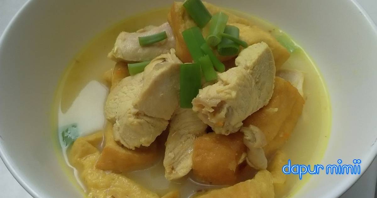 Resep Kare ayam dan tahu oleh Dapur Mimii - Cookpad