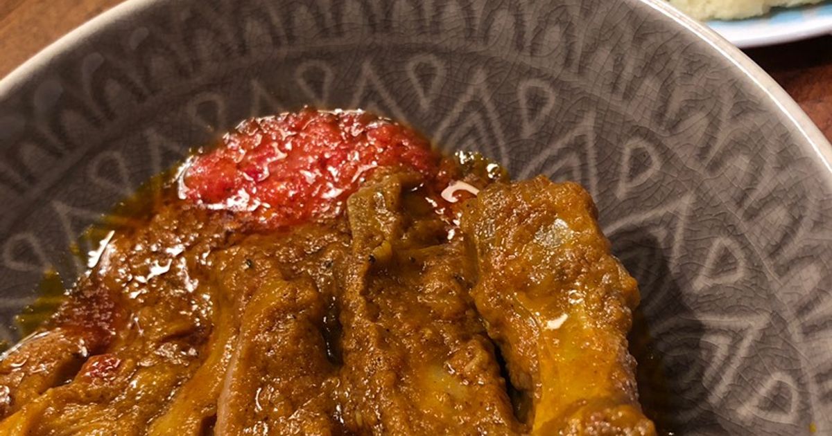 Lamb / Beef In Palm Creme Sauce With Fu Fu Recipe By La Ve Na