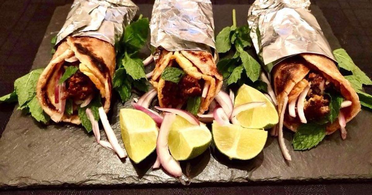 Egg Mutton Kebab Rolls Recipe by Ananya Bhowmick - Cookpad
