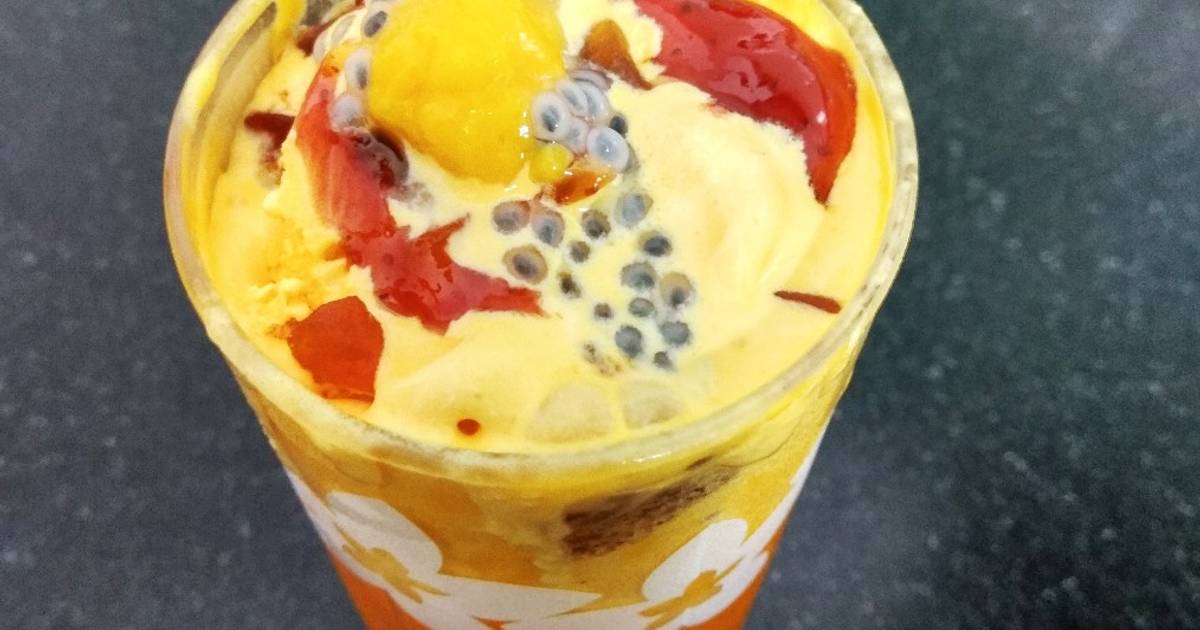 Mango falooda Recipe by shambhavi shesh - Cookpad