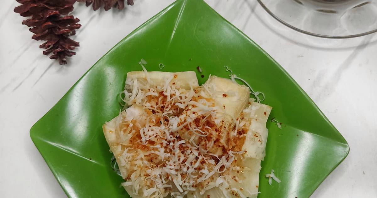 Resep Singkong Rebus Tabur Keju oleh Nyanyah - Cookpad