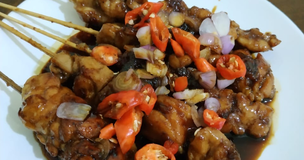 Resep Sate Ayam Bumbu Kecap Oleh Nurtsani Liliana Cookpad