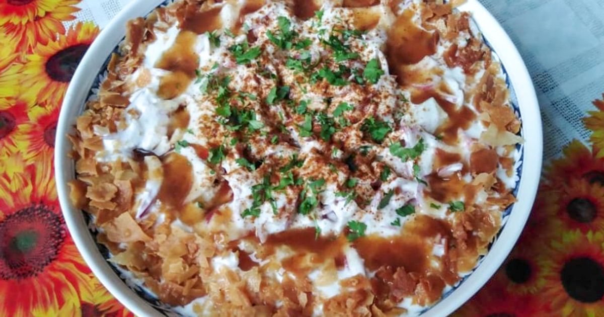 Dahi Phulki Recipe With Homemade Phulkiyan/Boondiyan Recipe by Uft ...