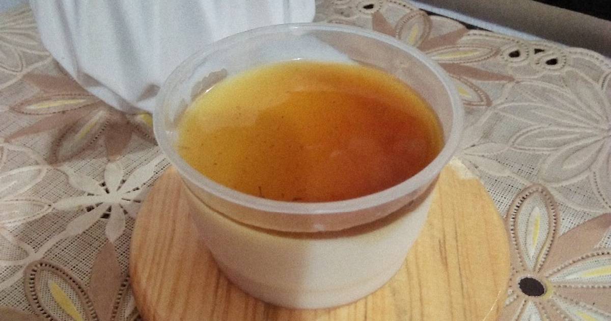 Resep Japanese milk pudding ala gyukaku oleh Khairunnisa Saskia - Cookpad
