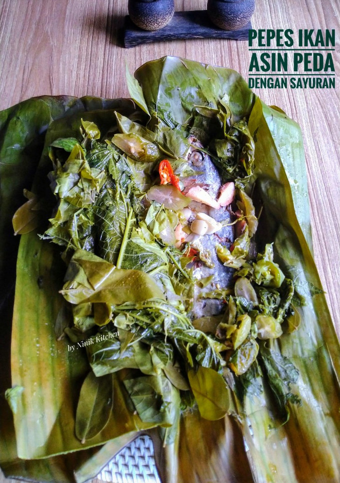 Resep Pepes Ikan Asin Peda & Sayuran Khas Bekasi oleh Ninik Kitchen ...