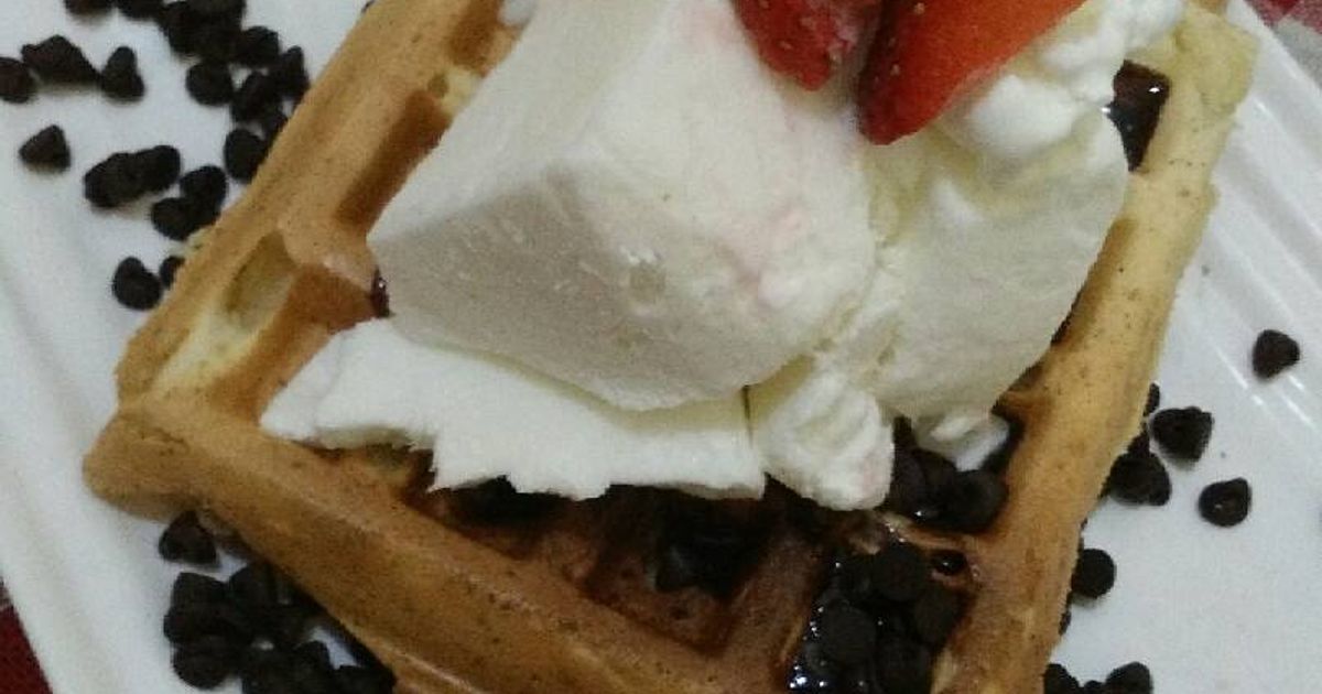 Eggless Millet Waffle Recipe by Mamta Agrawal - Cookpad