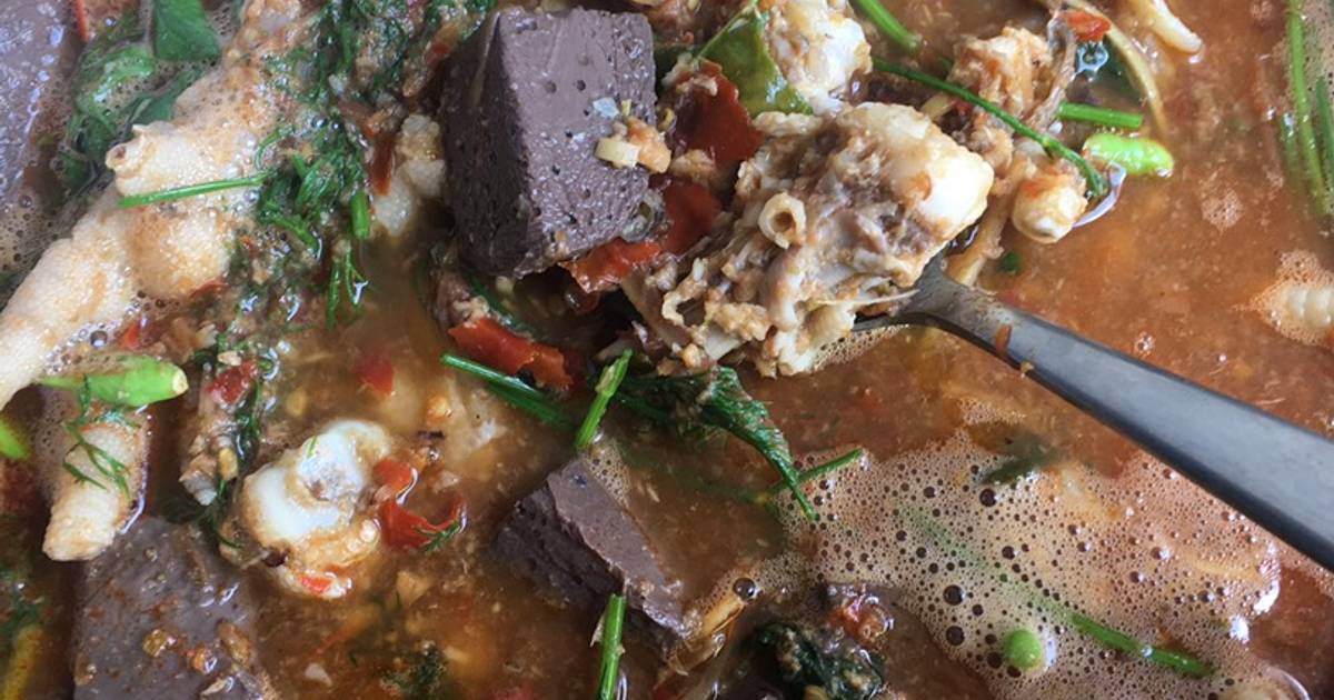 สูตร ขนมจีน น้ำยาป่าตีนไก่ โดย Gift_Gift - Cookpad