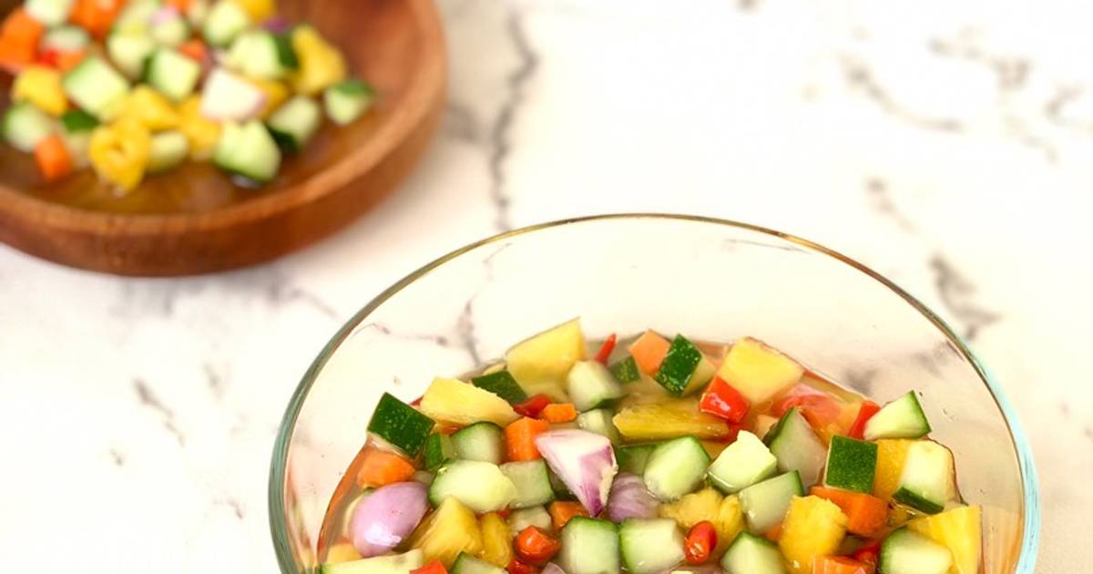 Resep acar timun sederhana dan praktis: rasa asamnya pas dan segar!