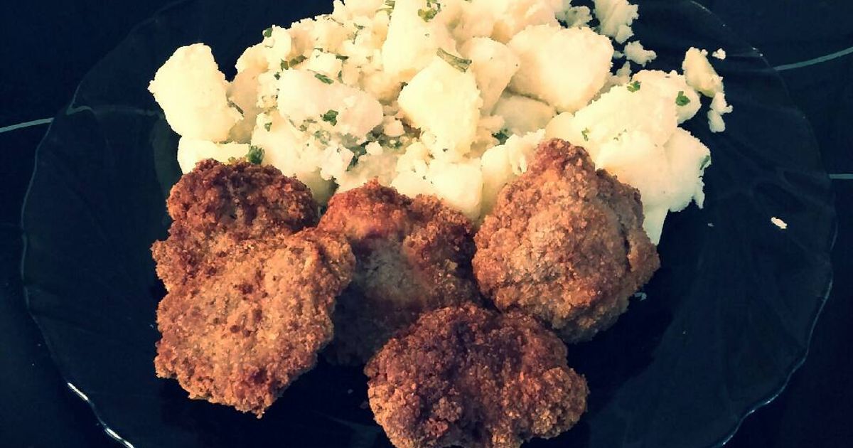 Majoránnás Fasírt Petrezselymes Krumplival | Mándly Mónika receptje ...