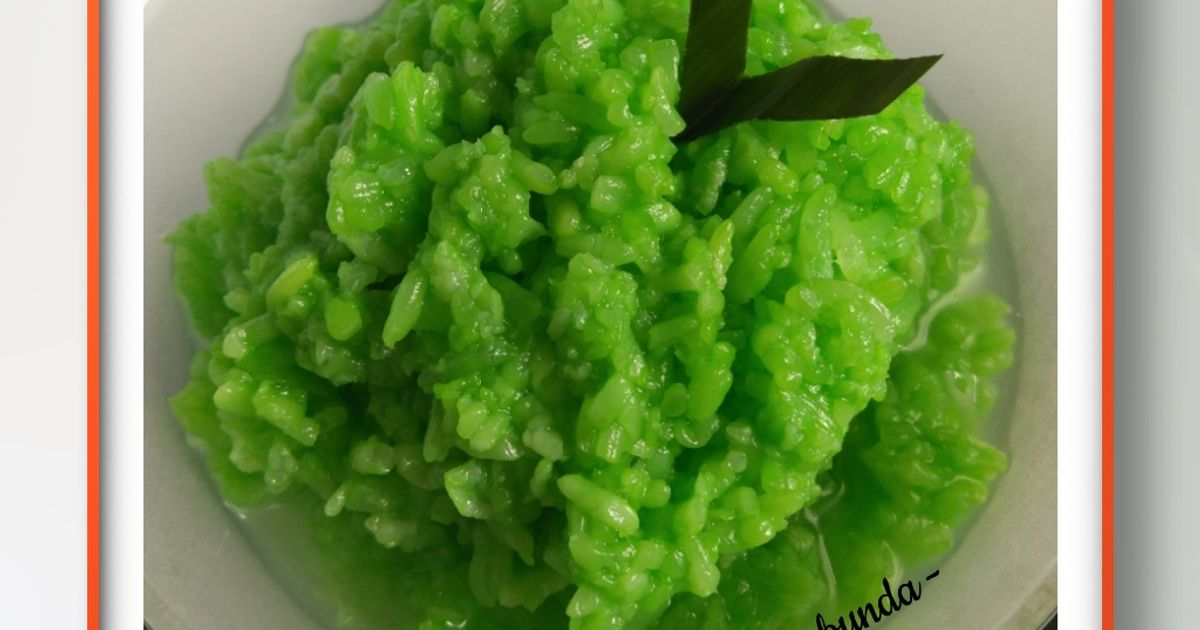 Resep Tape Ketan Hijau 🌿🌿 oleh Djenthik Ayu🐦🐦 - Cookpad