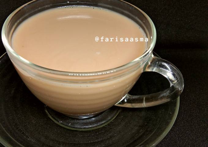 Resep Wedang Teh Susu Jahe oleh Farisa Asma' - Cookpad