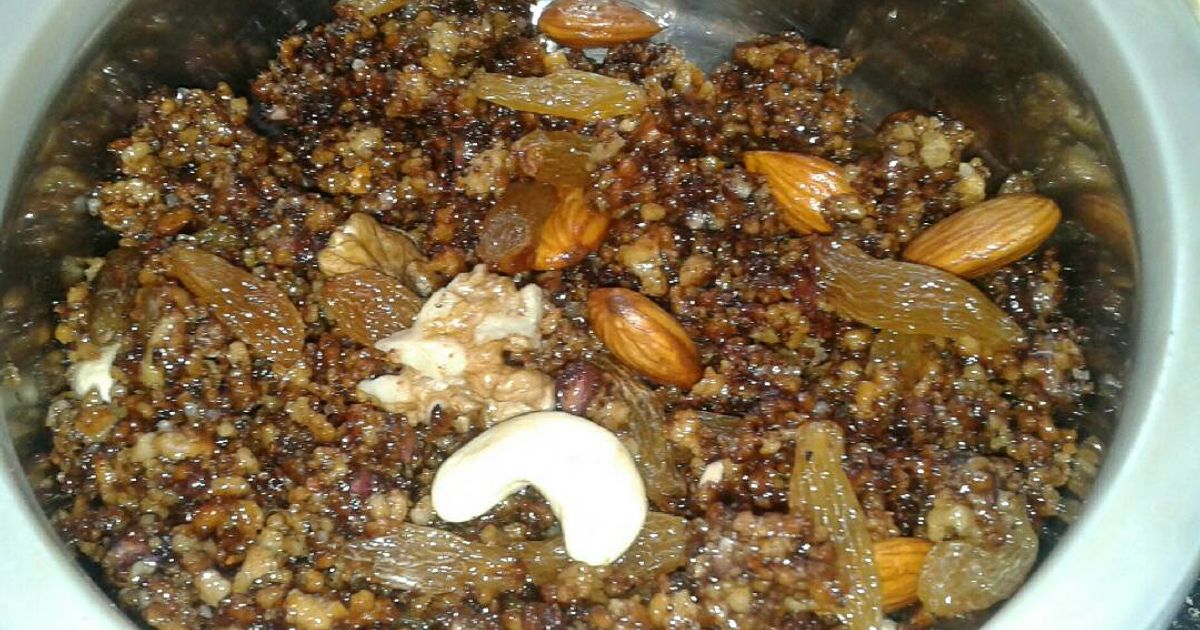 Dried Fruit Halwa Recipe by Somali Paul - Cookpad