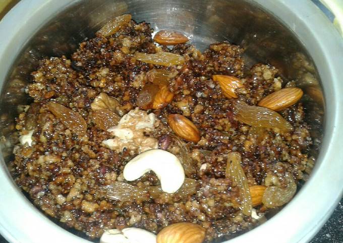 Dried Fruit Halwa Recipe by Somali Paul - Cookpad