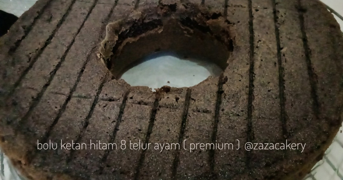 Resep Bolu Ketan Hitam Panggang 8 Telur Ayam (Premium) oleh Ummu ZaZa #bolupremium #bolubekasi ...