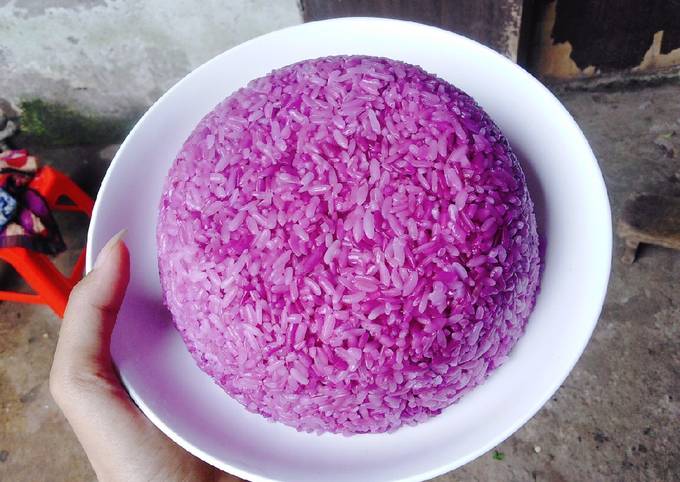 Cách Làm Món Xôi tím lá cẩm của Thu Mèo - Cookpad