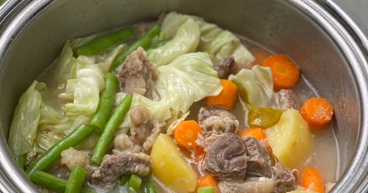 Resep sup tetelan wortel kol rumahan enak dan mudah - Cookpad