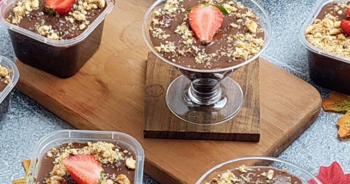 Resep Triple choco dessert oleh elvira Agustina - Cookpad