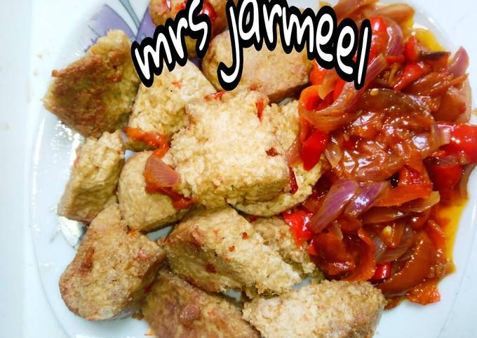 Awara with sauce Recipe by Mrs Jarmeel - Cookpad