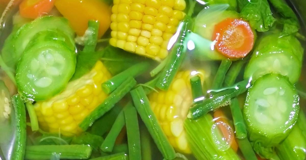 517 resep sayur bening bayam jagung waluh enak dan mudah - Cookpad