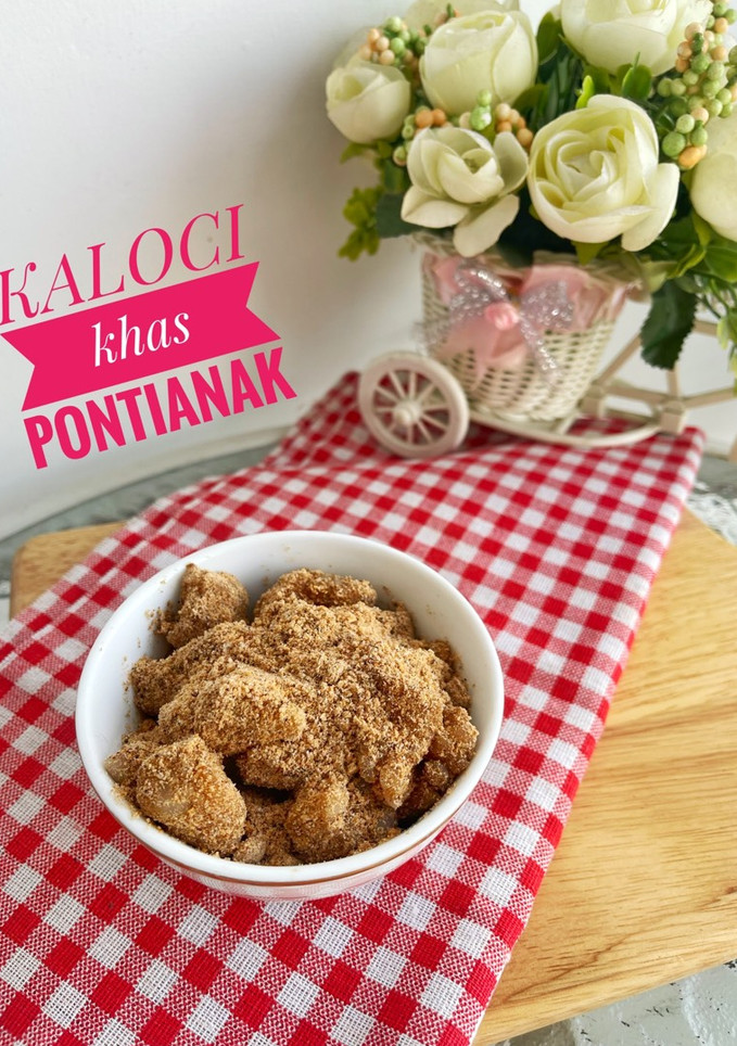Resep Kaloci, Mochi Ala Pontianak oleh Kiki Fhatria - Cookpad