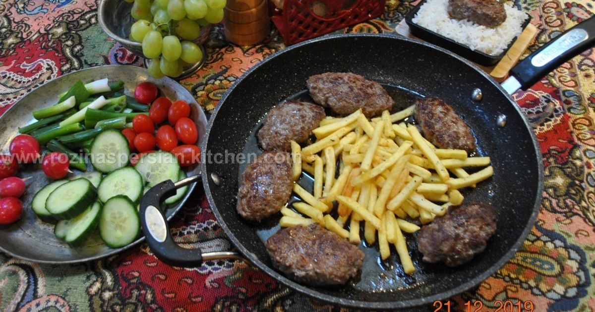 Kotlet (Iranian Meat Patties کتلت) Recipe by Rozina Dinaa - Cookpad
