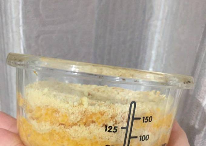 Resep Butternut pumpkin dan roti milna (snack mpasi 7m+) oleh Indah ...