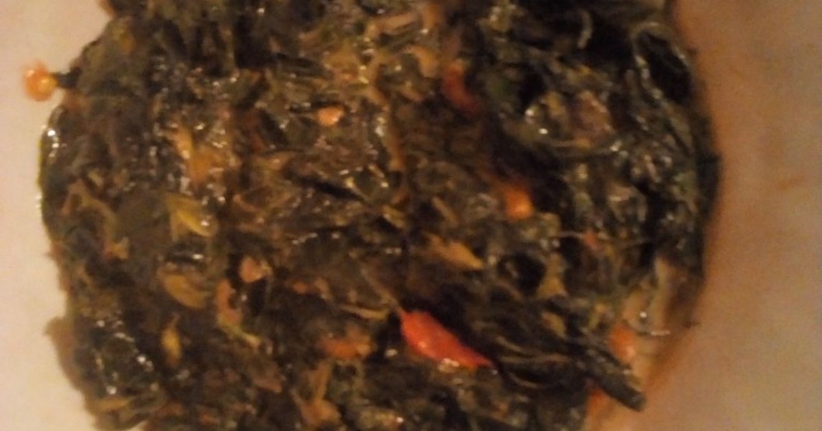 Fresh Cow Peas Leaves#4 Weekschallenge Recipe by Gracious Nelyne - Cookpad