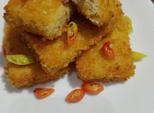 Resep tempe katsu roti rumahan enak dan mudah - Cookpad