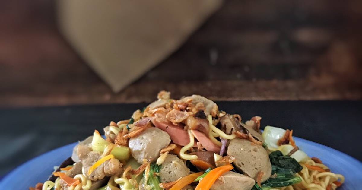 Resep Chinese fried noodles / Mie goreng panjang umur oleh Frielingga ...