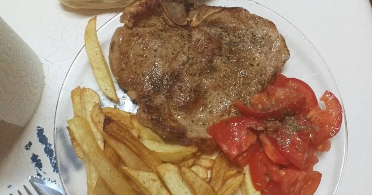 Chuleta de cerdo frita - 51 recetas caseras - Cookpad