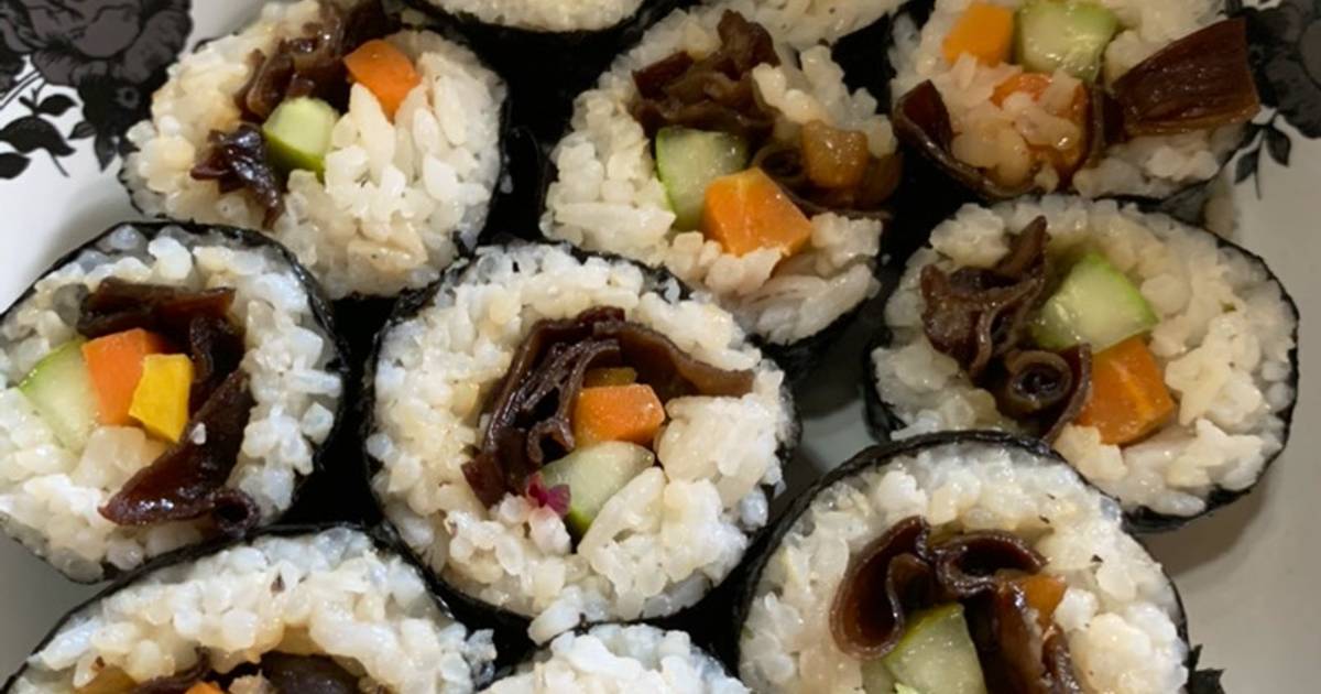 39 resep gimbap korea asli enak dan mudah - Cookpad