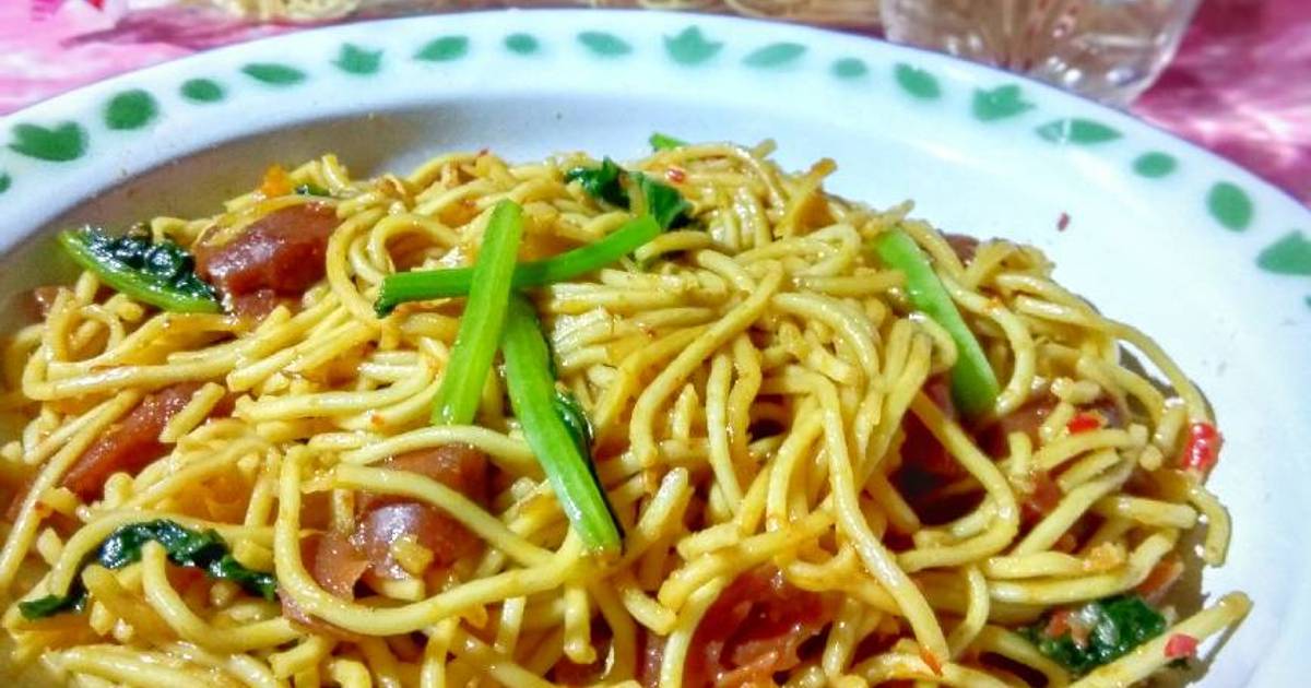 35 resep mie sosis seribuan enak dan mudah - Cookpad