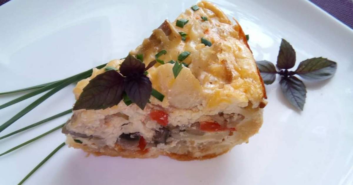 Кіш - покроковий рецепт з фото. Автор рецепта Валентина Бурко . - Cookpad
